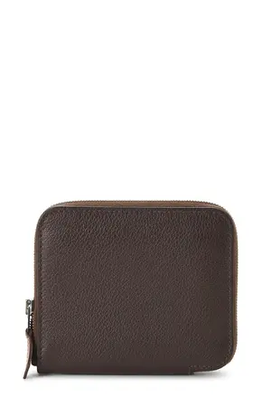 Hermès Brown Evercolor 'in Compact Wallet
