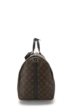 LOUIS VUITTON Monogram Macassar Keepall Bandouliere 50