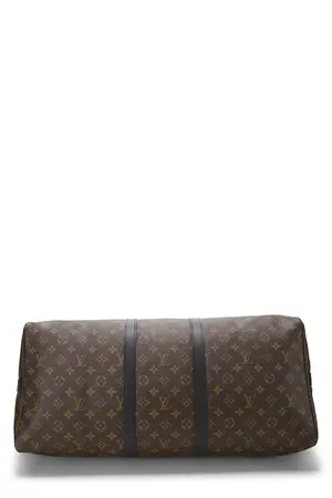 LOUIS VUITTON Monogram Macassar Keepall Bandouliere 50