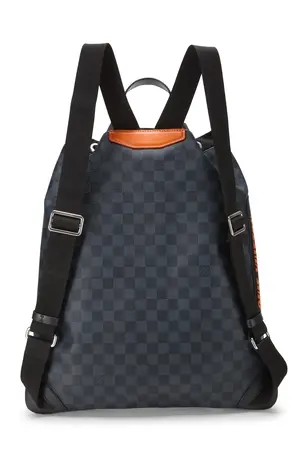 LOUIS VUITTON Damier Cobalt Race Drawstring Backpack