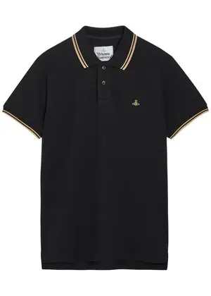 Vivienne Westwood Embroidered Polos For Men
