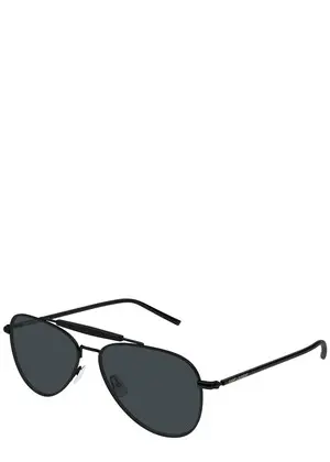 Saint Laurent Aviator Sunglasses - Black