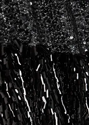 FARDA Sequin-embellished Tulle Gown