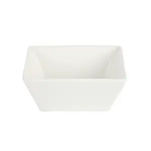 GIBSON HOME Zen Buffet Hard Square Porcelain Dinnerware Set