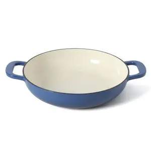 MARTHA STEWART Gatwick 3.5-quart Enameled Cast Iron Braiser With Lid
