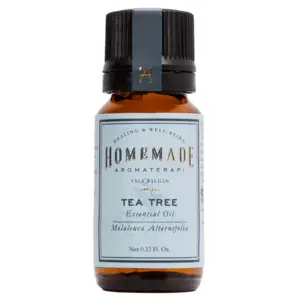 HOMEMADE AROMATERAPY Cleansing Restorative Tea Tree Essential Oil - Clear