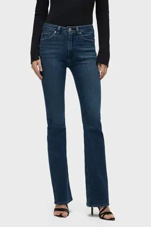 Hudson Jeans Barbara High-rise Bootcut W/ Flap Jean