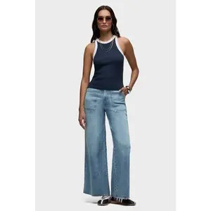 Hudson Jeans James Carpenter Wide Leg Barefoot