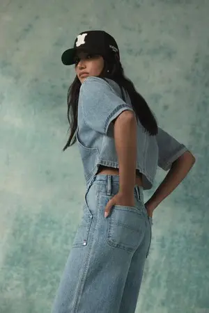 Hudson Jeans James Carpenter Wide Leg Barefoot