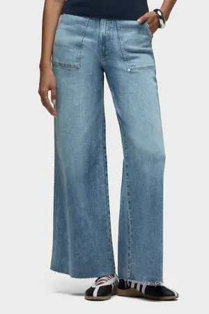 Hudson Jeans James Carpenter Wide Leg Barefoot