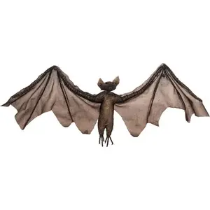 TRANSPAC Felt Fabric Bat Figurine Halloween - Multicolored