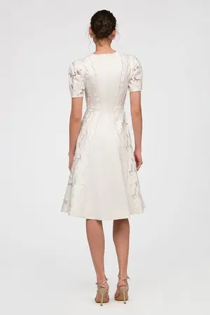 Theia Amal Linen Dress