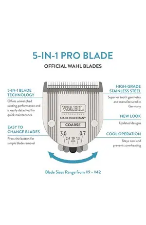 WAHL 5 In 1 Adjustable Replacement Blade For Pet Clippers