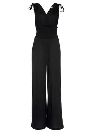 LASCANA Wide Leg Jumpsuit With Tie Detail