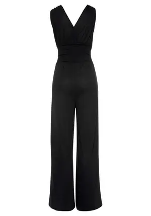 LASCANA Wide Leg Jumpsuit With Tie Detail