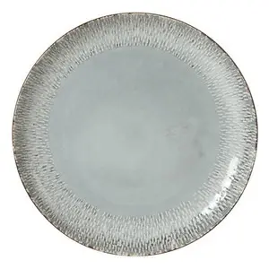 GIBSON ELITE Jasper 16 Piece Plates And Bowls Reactive Glaze Dishes Stoneware Ceramic Dinnerware Setservice For 4
