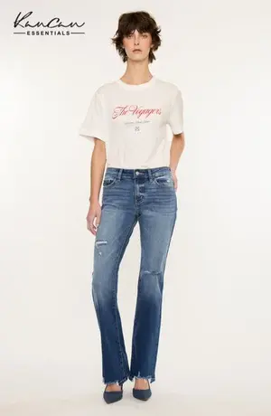 KANCAN Kendra Essentials Low Rise Bootcut Jeans