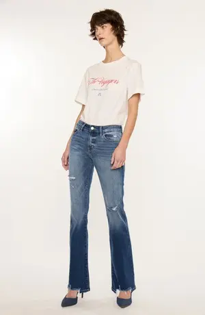 KANCAN Kendra Essentials Low Rise Bootcut Jeans