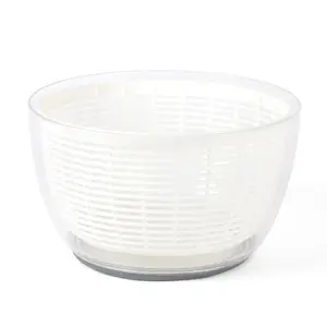 CALPHALON Aero Plastic Salad Spinner With Strainer And Extra Storage Lid