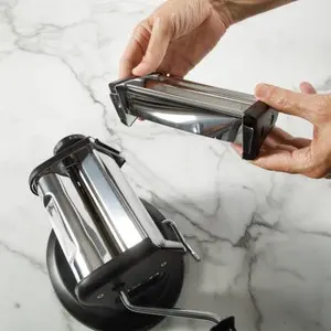 CALPHALON Aero Manual Pasta Maker With Spaghetti And Fettuccini Rollers