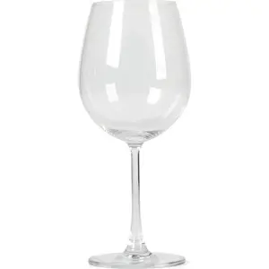MARTHA STEWART Vivica Stemmed Wine Glasses - Red