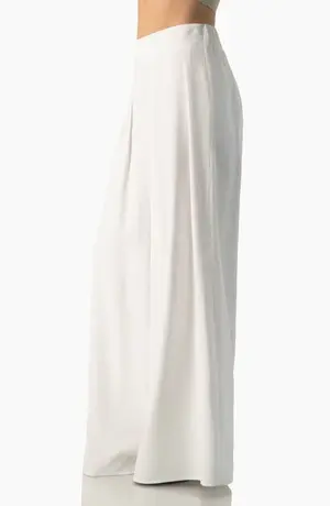 IVONNE High-rise Wide-leg Palazzo Trousers