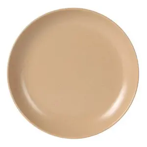 GIBSON ELITE Leeds Court 16-piece Speckle Reactive Glaze Stoneware Dinnerware Set - Orange