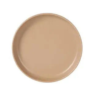 GIBSON ELITE Leeds Court 16-piece Speckle Reactive Glaze Stoneware Dinnerware Set - Orange
