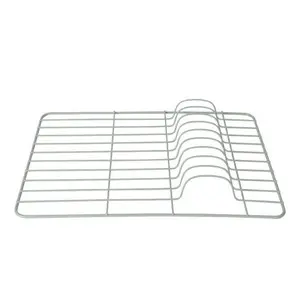 GIBSON HOME Nestcraft Full-size Dish Rack With Drain Board And Flatware Caddy - Green
