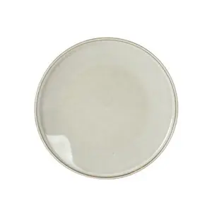 GIBSON ELITE White Sands Plates And Bowls Sets, Stoneware Dinnerware Sets