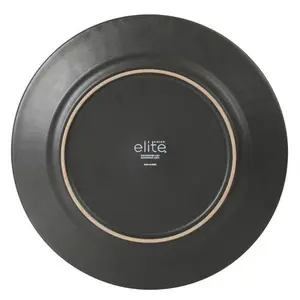 GIBSON ELITE Winchester Way 12-piece Plates And Double Bowls Stoneware Dinnerware Set