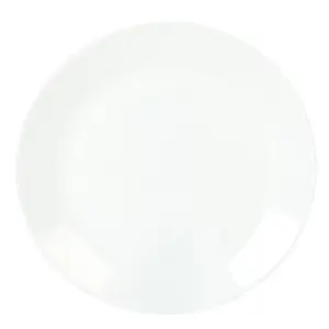 MARTHA STEWART Opalton 18-piece Chip Resistant Opal Glass Dinnerware Set