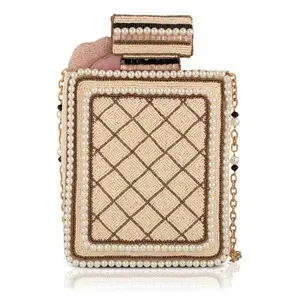 MARY FRANCES ACCESSORIES Pearl Essence Handbag