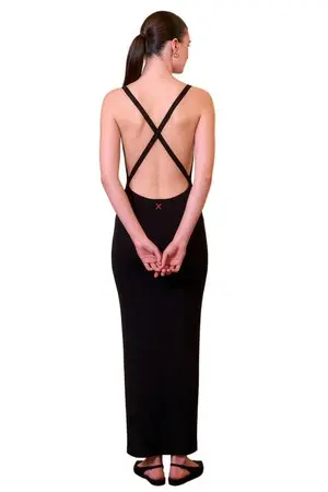 PCFG Daydreamers Cross Back Knit Maxi Dress