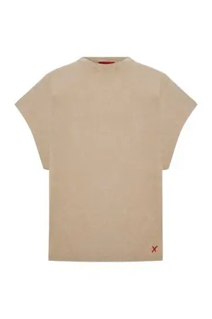 PCFG Daydreamers Acid Wash Sleeveless Tee - Beige
