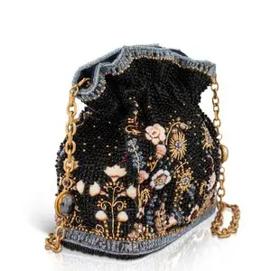 MARY FRANCES ACCESSORIES Le Jardin Handbag