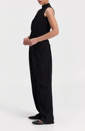 Ronen Chen Textured Straight-leg Pants
