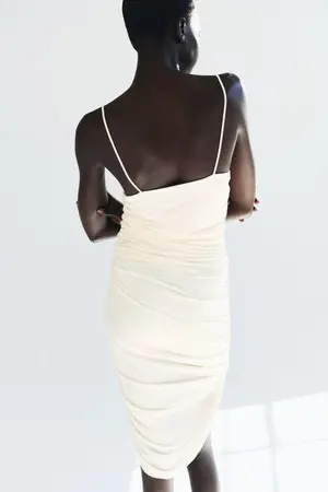 H&m Draped Strappy Dress