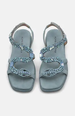 ALMA EN PENA Snake Sandal Flat