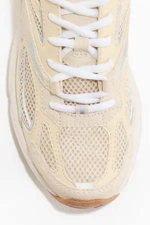 H&m Chunky Trainers With Mesh And Coated Fabric