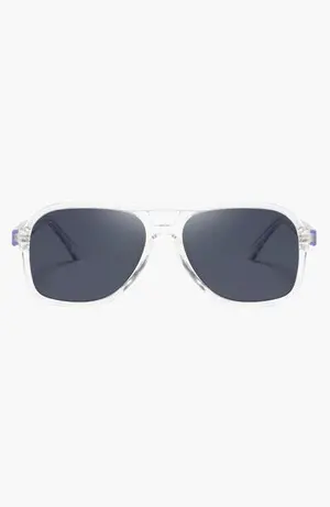 LASCANA Aviator Sunglasses With Double Nose Bridge - Clear