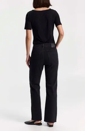 Ronen Chen Mid-rise Straight-leg Jeans