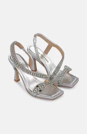 ALMA EN PENA Snake Sandal With Heel