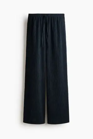 H&m Crinkled Drawstring Trousers