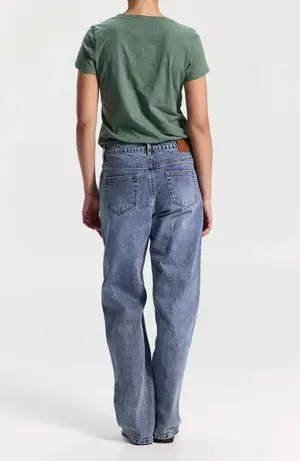 Ronen Chen Mid-rise Relaxed Straight-leg Jeans