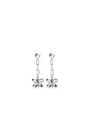 UNODE50 Long Butterfly Earrings