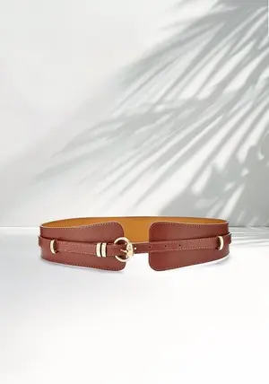 LASCANA Faux Leather 2-in-1 Waist Belt
