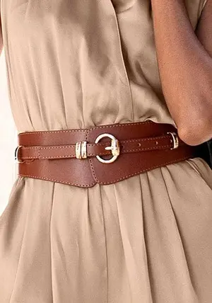 LASCANA Faux Leather 2-in-1 Waist Belt