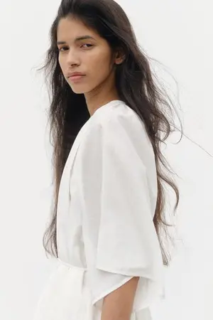 H&M Tie-belt Shirt Dress