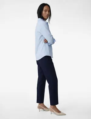 KOTON Slim Fit High Rise Trousers